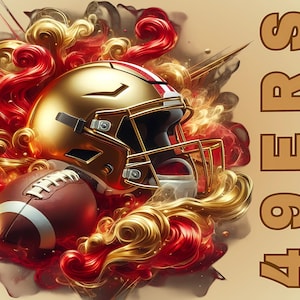SF 49er Png 49 Ers Designs for DTF Digital Print Niners 2025 - Etsy