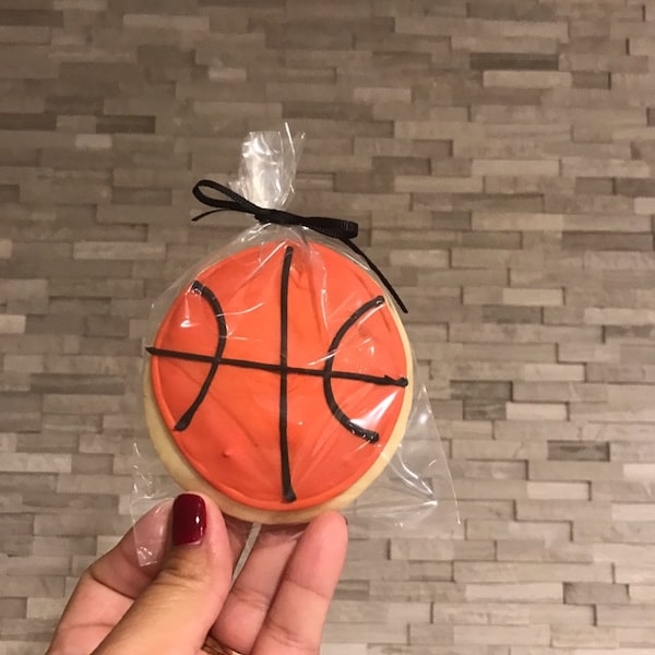 Basketball Sugar Cookies - Etsy