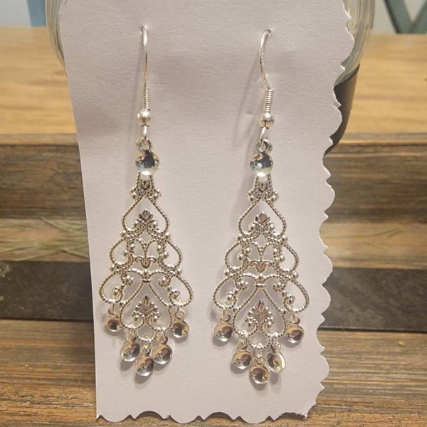 Solveig Traditional Norwegian Filigree Scroll Sølje Style Necklace With ...