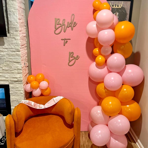 Breast Cancer Balloon Arch Kit | Fall Balloon Arch | Seasonal Balloon ...