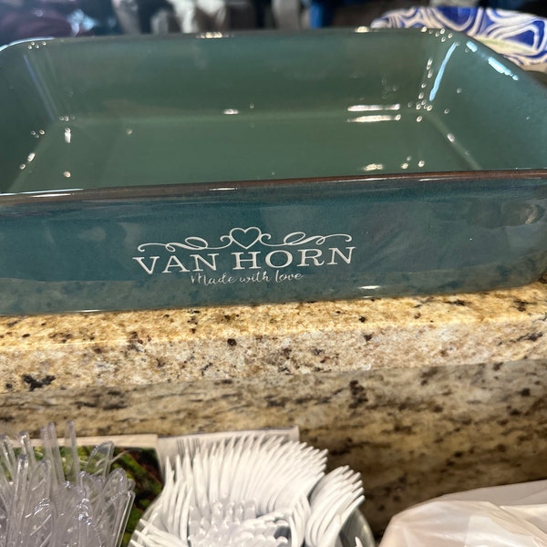 Personalized Made With Love Stoneware - for Her - the Pasta Lover - the ...