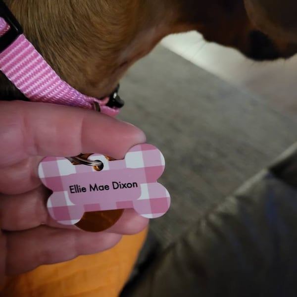 Pretty in Pink Collection - Personalized Pet Tags, Dog Tags for Dogs ...
