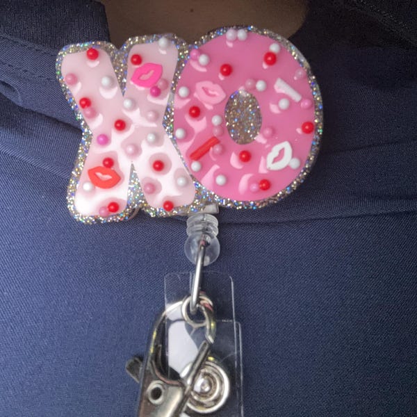 Rainbow Fish Badge Reel | Cute Fish Badge Reel | Cute Badge Holder ...