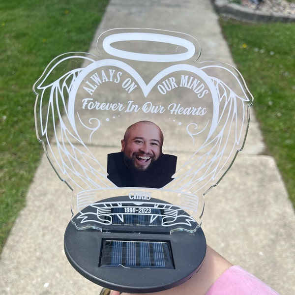 Not A Day Goes by That You Are Not Missed - Personalized Solar Light ...