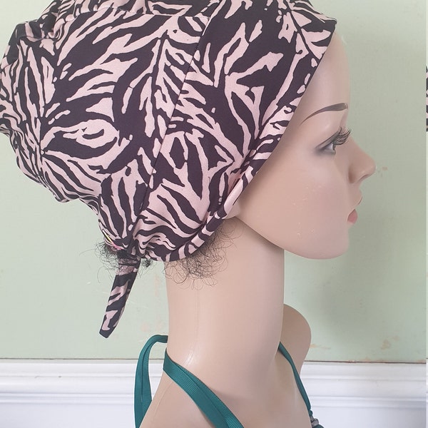 Scrub Cap Pattern, Stretchy Headwrap Sewing Pattern, Scrub Hat Pattern ...