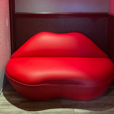 Lip Sofa, Lip Shaped Sofa, Lips Sofa, Lip Couch, Retro Sofa - Etsy