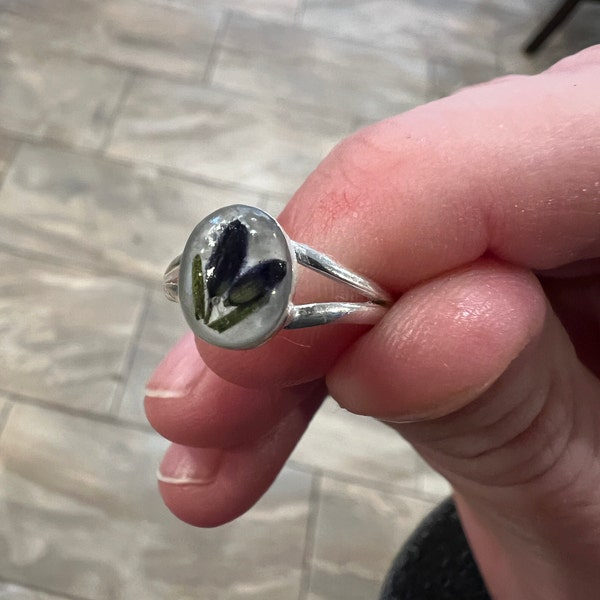 925 Sterling Silver Split Shank Ring: Oval Bezel Cup, Handmade DIY ...