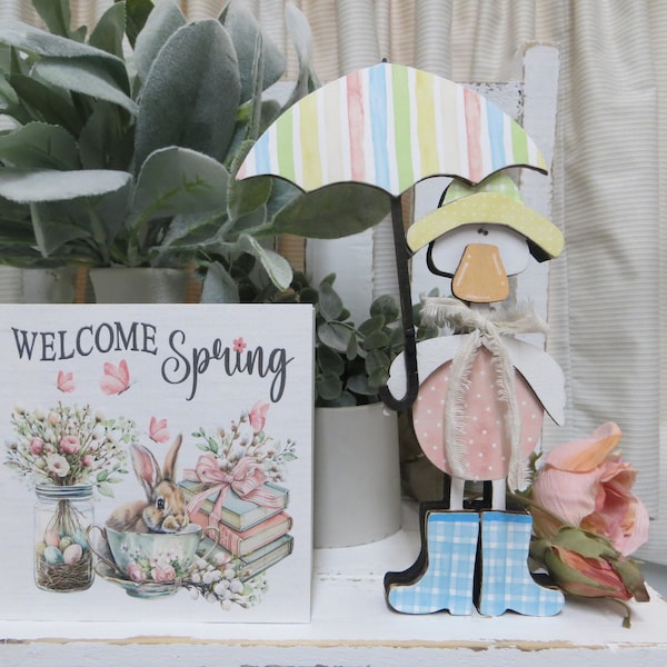 Duck W/ Umbrella 1/2" Thick - DIY - Duck - Kit - Whimsical - Holiday ...