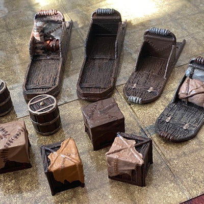 Gasland Shanty Obstacles Dnd Pathfinder Role Play Terrain Not - Etsy