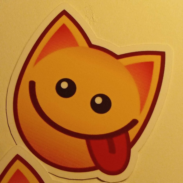 Y2K Animal Jam Cat Emojis Sticker Set - Waterproof - Etsy
