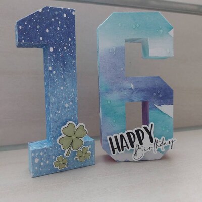 3D Numbers Svg 0 to 9 3D Numbers Svg Files for Cricut 3D Numbers ...