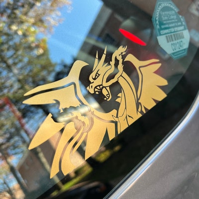 Groudon Vinyl Decal Pokemon Vinyl Decal Gamer Gift Car - Etsy