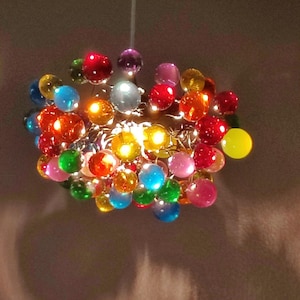 Lighting Bubbles Hanging Chandelier With Clear Transparent | Etsy