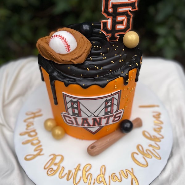 Fondant Baseball Cake Toppers, Baseball Bat, Baseball Glove and ...