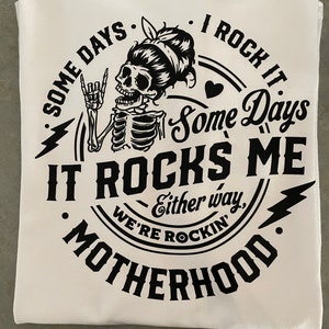Some Days I Rock It Some Days It Rocks Me Svg, Motherhood Svg, Rocking ...