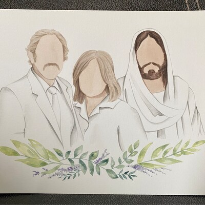 Christ Signing I Love You ASL Sign Language Watercolor Print - Etsy