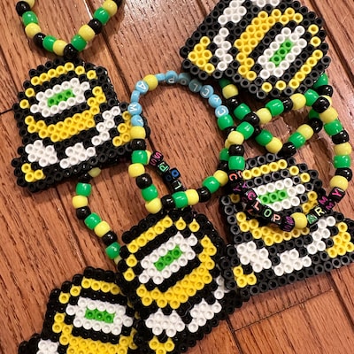 Subtronics Perler Necklace Cyclops Perler - Etsy