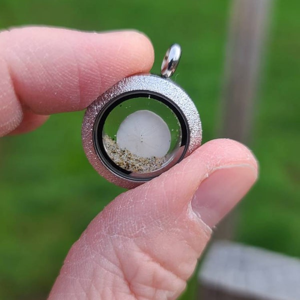 Floating Locket - Stainless Steel Glass Locket - Living Glass Charm ...