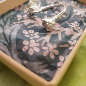 Seedling Earrings Sterling Silver Stems Spring Jewellery Gift for ...