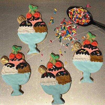 Ice Cream Sundae Cookie Cutter - Etsy