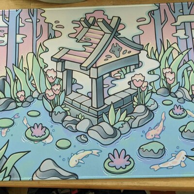 Rainbow Shrine Playmat // Deskmat and Mousepad // Accessories for MTG ...