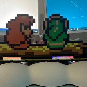 Qbert Sprite Arcade Video Game Inspired - Etsy