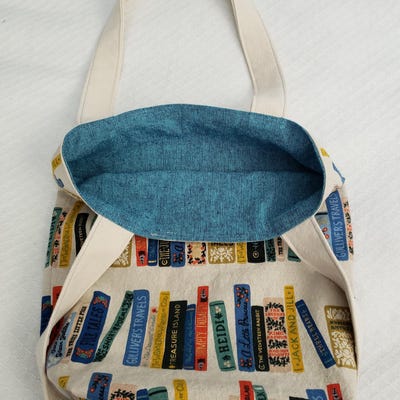 Patchwork Duffle Mini Pattern by Knot and Thread physical Copy - Etsy