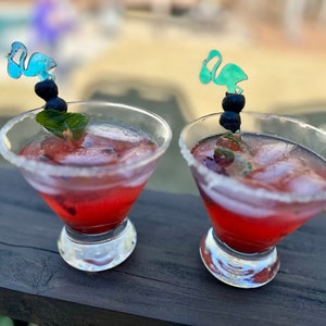 Personalized Appetizer Skewers,acrylic Initial Pick,monogram Cupcake ...