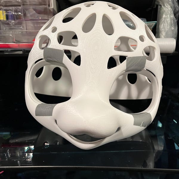 Feline Canine Furry Head Base Fursuit 3D Print (kemono Series K9 ...