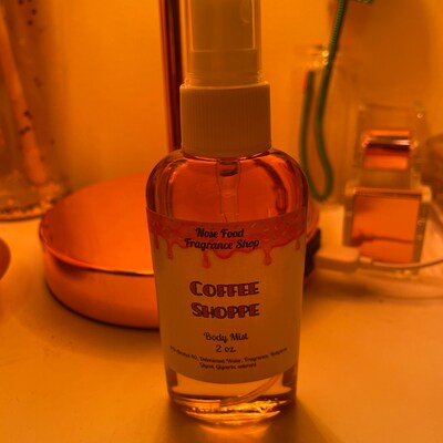 Coffee Shoppe Body Mist Perfume Body Spray Body Splash - Etsy