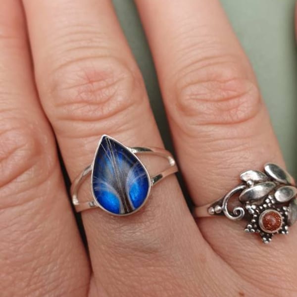 Keepsake Fur Ring • Memorial Hair Jewelry • Mourning Ring • Horse Hair ...