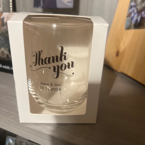 Large Stemless Wine Glass T Box T Box With Clear Window T Box For Large Stemless