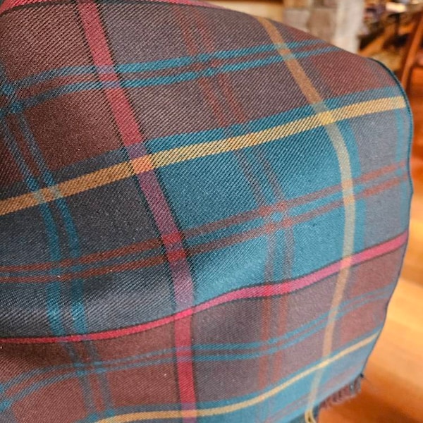 Fabric RCAF Tartan Fabric for Royal Canadian Air Force Shadow Box ...