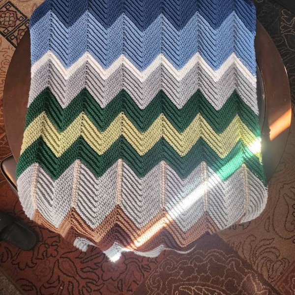 Redwood Forest Blanket Crochet Pattern - Digital Download - Etsy