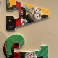 Thomas the Tank Engine Wooden Letters, Custom, Train Letters, Boy Girl ...