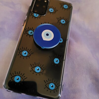 Evil Eye Amulet Talisman Transparent Clear Soft Rubber Phone - Etsy