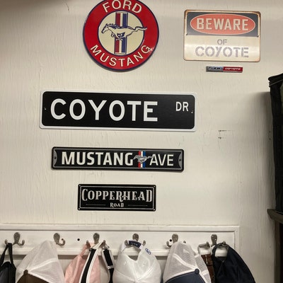 Copperhead Road Rustic Looking Aluminum Sign Color Imprint on Rustproof ...