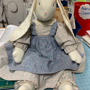 Vintage Cloth Doll Pattern Pdf Easy Dolls Craft With Kids Project ...