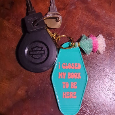 Long Live Cowgirls Motel Keychain Western Booktok Car Accessories Gifts ...