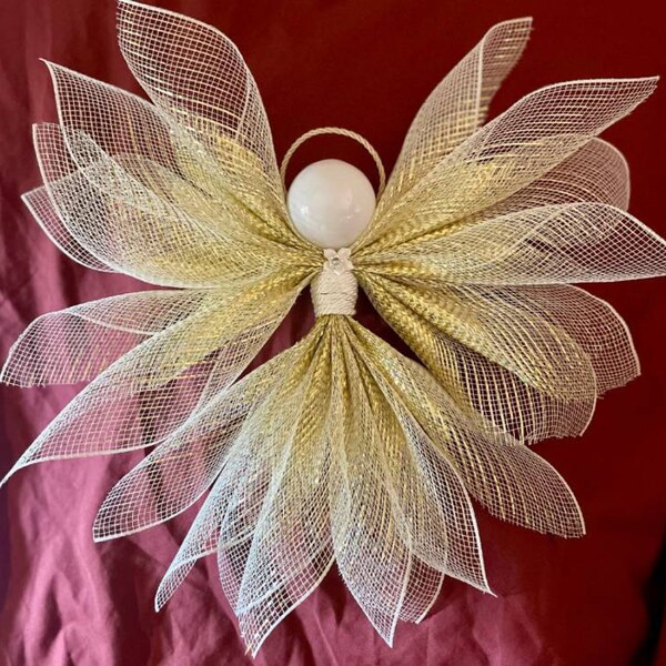 BEST Seller!!!!***deco Mesh Angel (small) - Etsy