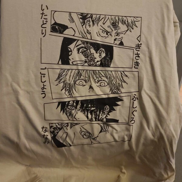 Jujutsu Kaisen Sweatshirt, JJK Gift, Jujutsu Kaisen Tee, Comic Strip ...