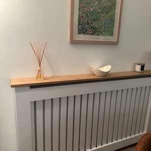 100% Solid Oak-top Radiator Covers - Etsy UK
