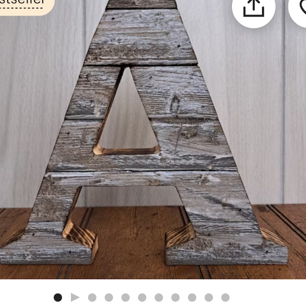 Personalized Rustic Barn Wood Letters / Large Custom Handmade Farmhouse ...