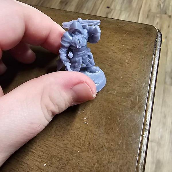 D&D Human Fighter/paladin | Standard Bearer | 3D Printed Resin ...