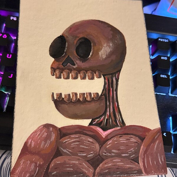 The Anomaly ~ Arcane Fanart, FLE, Acrylic Paint, Cloth Canvas, Painting ...