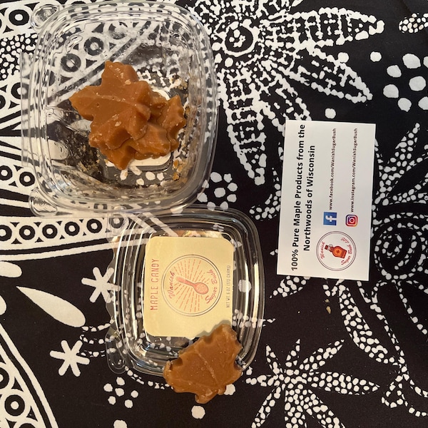 Maple Candy, 4-pack, 100% Pure Maple Syrup, All-natural Candy, Perfect ...
