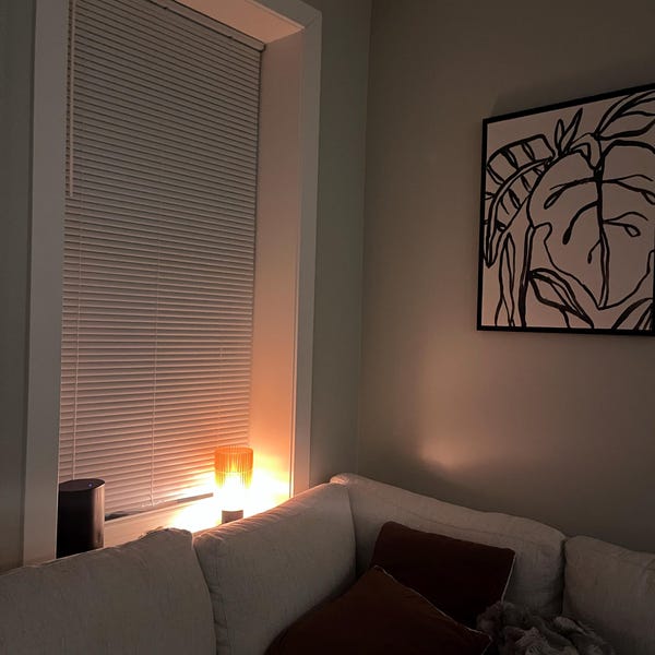 Cozy Amber Table Lamp, Crystal Unique Desk Light, Housewarming, Bedside ...