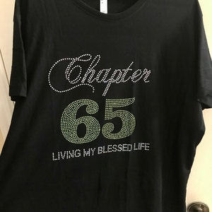 Chapter 50 Rhinestone Birthday Shirt, Bling Shirt, 50th Birthday Shirt ...