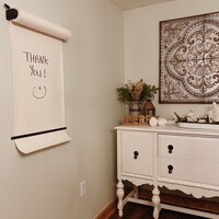 Butcher Paper Wall Dispenser, Wall Mounted Paper Roll, Hanging Note ...