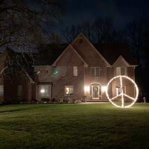 The Giant Peace Sign - Etsy